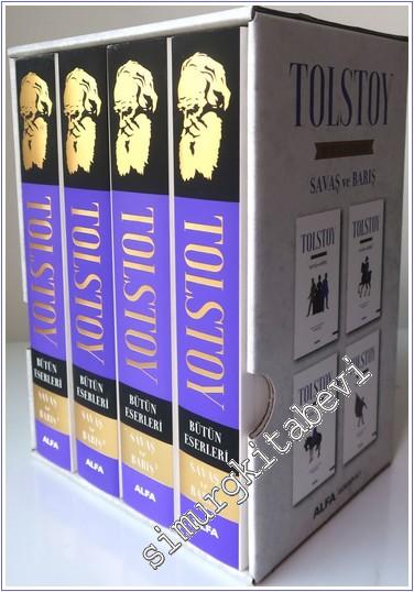 Savaş ve Barış 4 Cilt TAKIM (Kutulu)